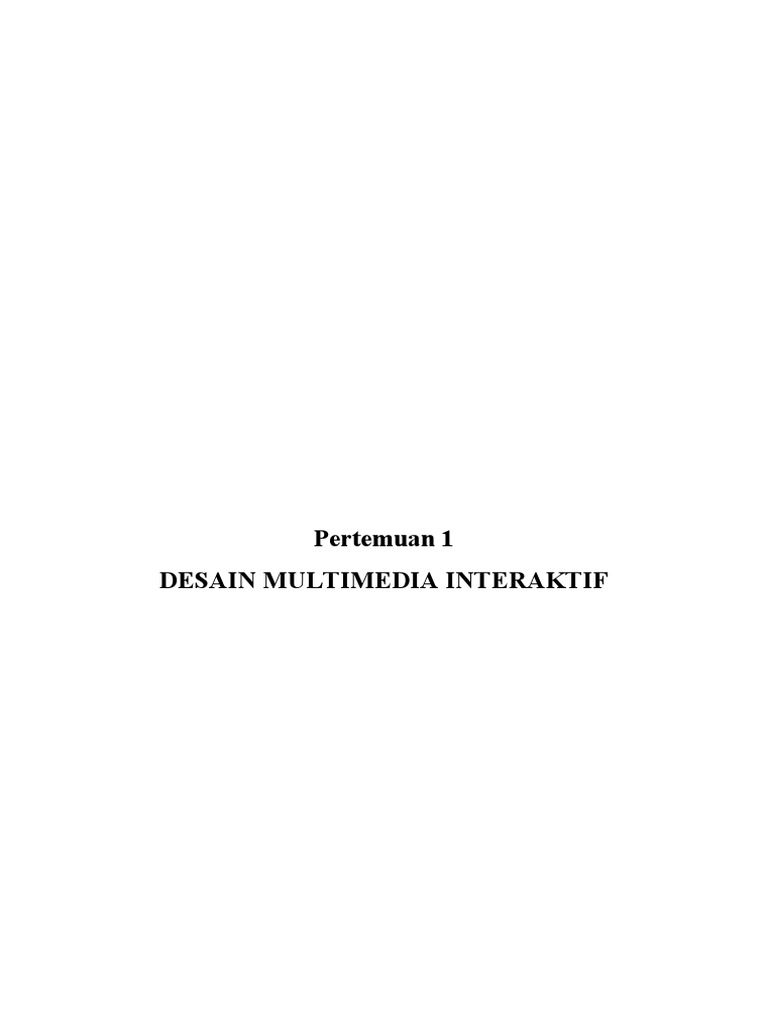 Pertemuan 1 Dmi Xii MM | PDF | Ilmu Sosial | Seni