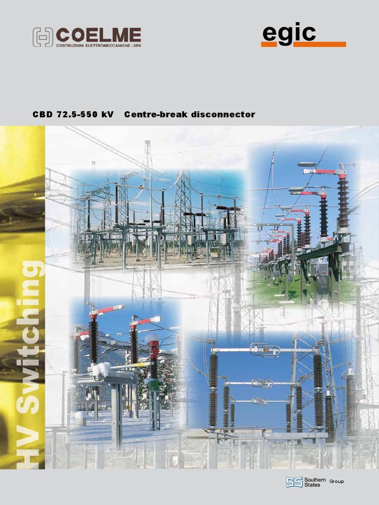 Ds Coelme-Egic CBD | PDF | Switch | Insulator (Electricity)