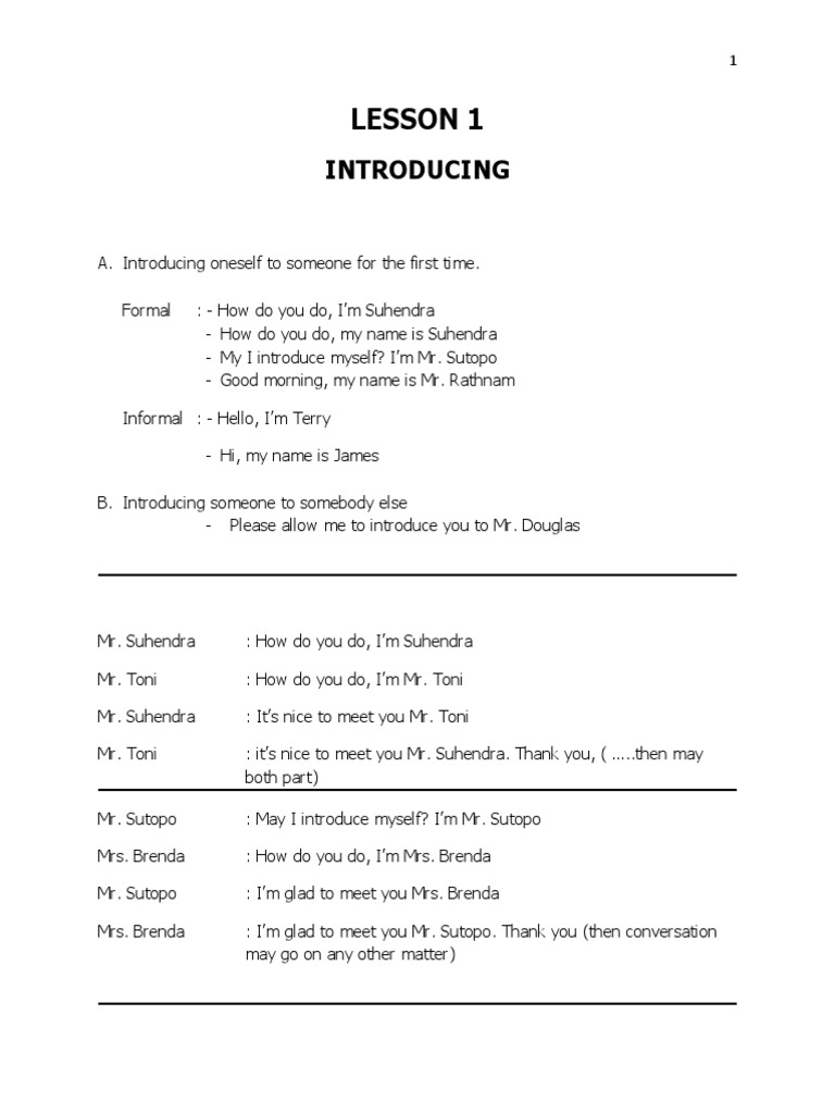Module 6 General Conversation | PDF