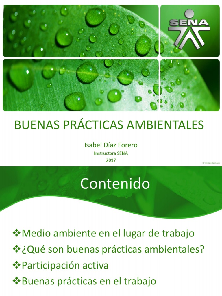 3-Buenas Practicas Ambientales | PDF | Papel | Residuos