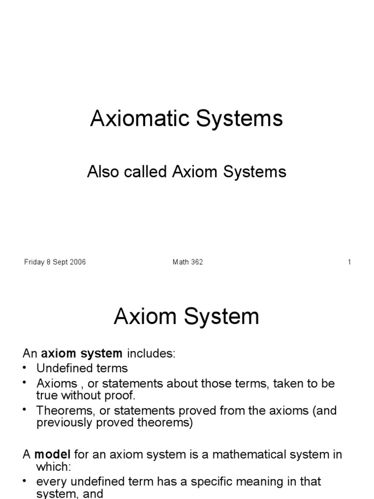 Axiomatic Systems and Incidence Geometry | PDF | Axiom | Sphere