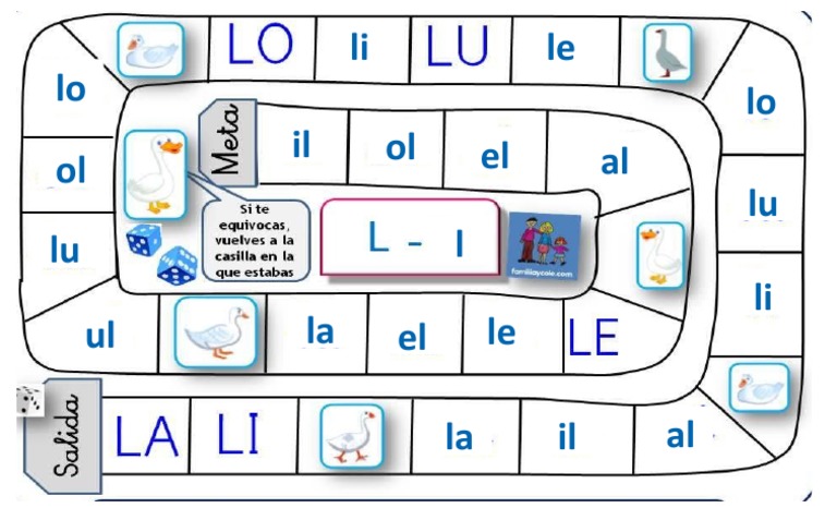 Juego de La Letra L | PDF