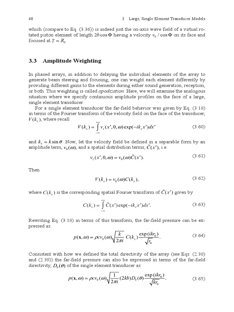 Fundamentals of Ultrasonic Phased Arrays - 71-80 | PDF | Waves ...