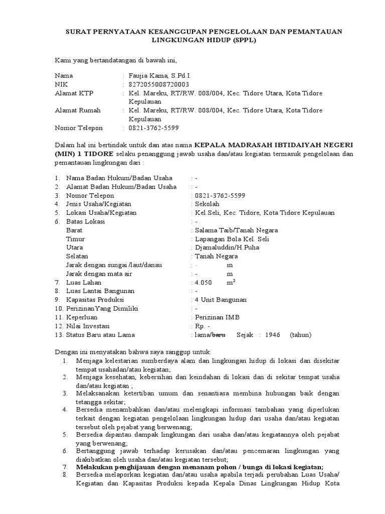 Form SPPL Baru - Imb Min 1 | PDF | Sains & Matematika