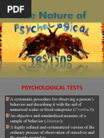 Types of Psychological Tests | PDF | Psychological Testing ...