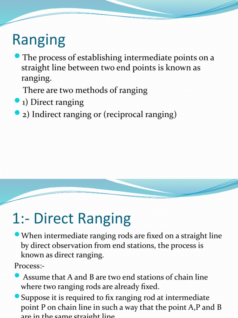 Ranging | PDF