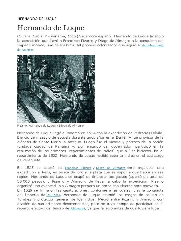 Hernando de Luque | PDF