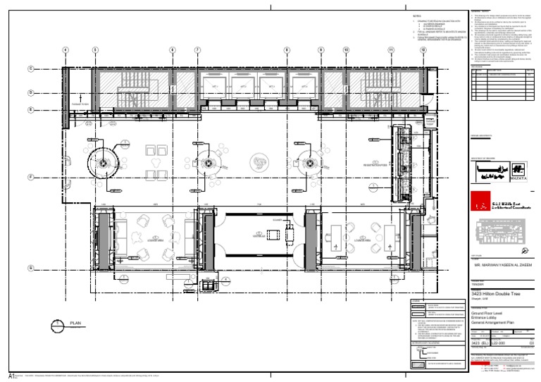 Lobby Floor Plan (Ground) | PDF | Real Estate Law | Civil Engineering
