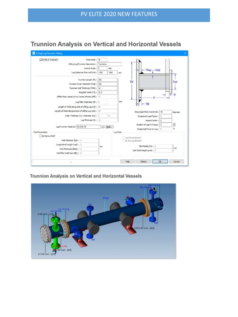PV Elite 2020 Changes | PDF | Home & Garden | Technology & Engineering