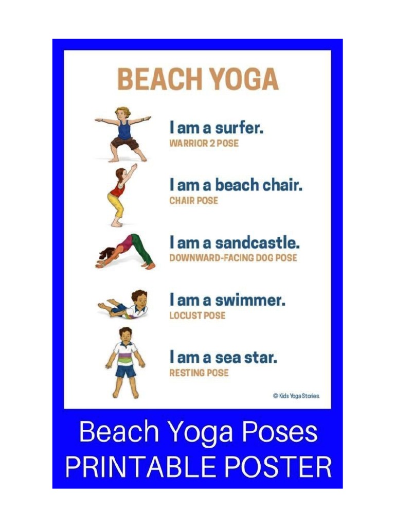 Kids Beach Yoga | PDF