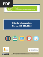 Manual de Referencias Iso Ucv PDF | PDF | Comillas | Planificación