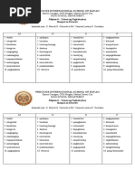 Worksheet Pangatnig | PDF