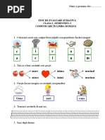 Numerele Naturale de La 0 La 20 Fisa de Lucru | PDF