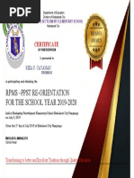 Certification of First Day of Service | PDF