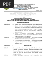 Contoh SK PSM Desa | PDF | Seni