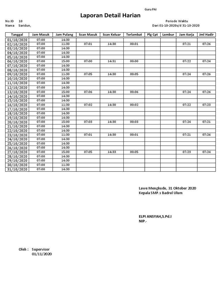 Pinjer Print Bulan 10 | PDF