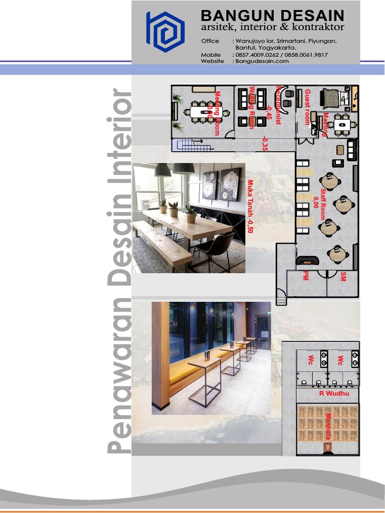 PENAWARAN Desain Interior SITE OFFICE | PDF