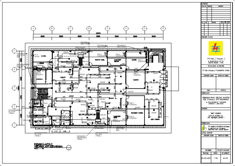 Shop Drawing Ac & Ducting LT 1 | PDF