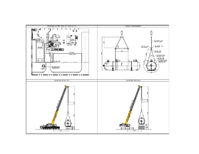 Lift Plan Drawing | PDF