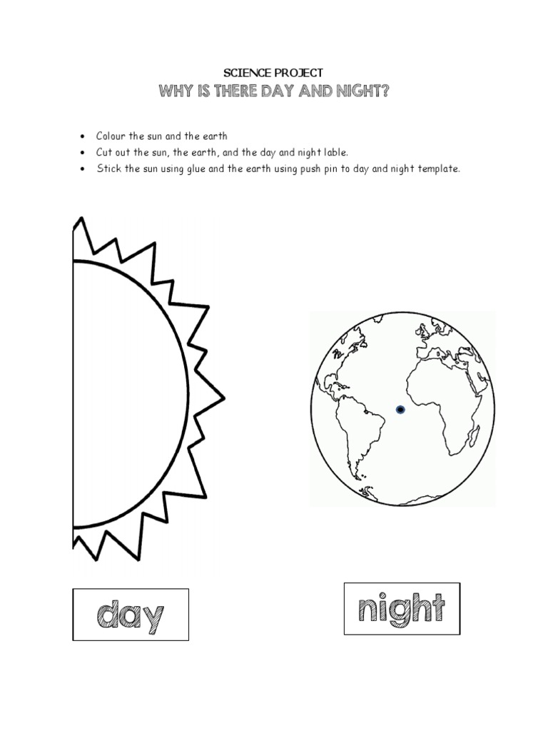 Day and Night Science Project Guide | PDF