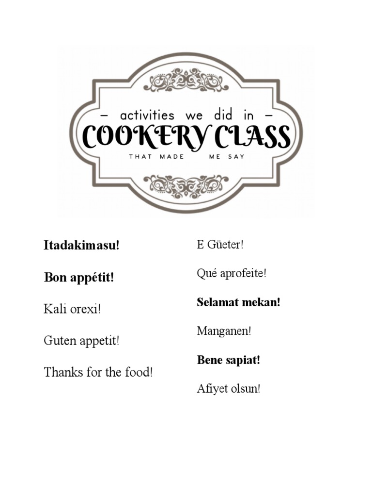 Grade 12 Cookery Reflections and Recipes | PDF | Pasta | Spaghetti