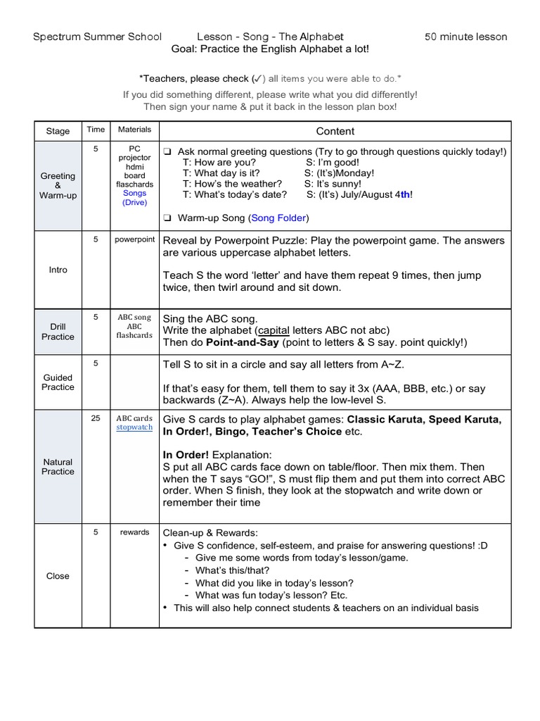 SS - Song - The Alphabet | PDF | Communication | Behavior Modification