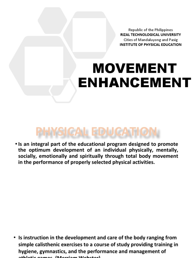 PE01 - Lesson 1 | PDF | Physical Fitness | Physical Education
