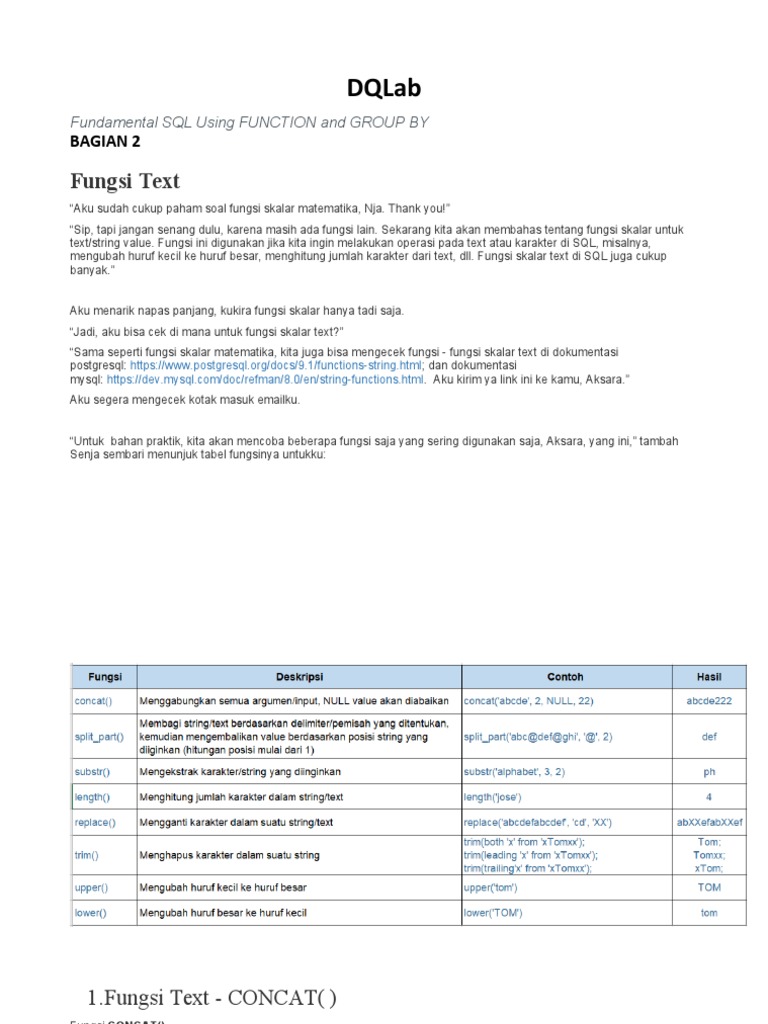 DQLab MySQL Bagian 2 | PDF DQLab MySQL Bagian 2 | PDF