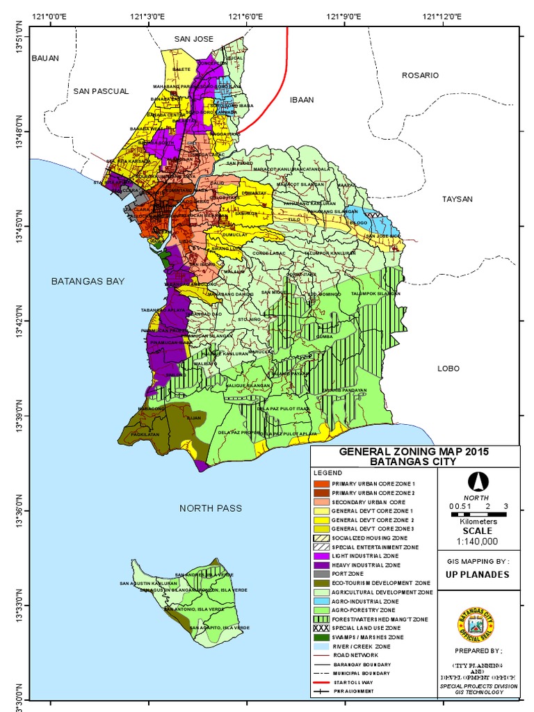 Gen Zoning Map Egf (Newest) A4!02!24 15 (ApprovedREVISED) | PDF | Nature