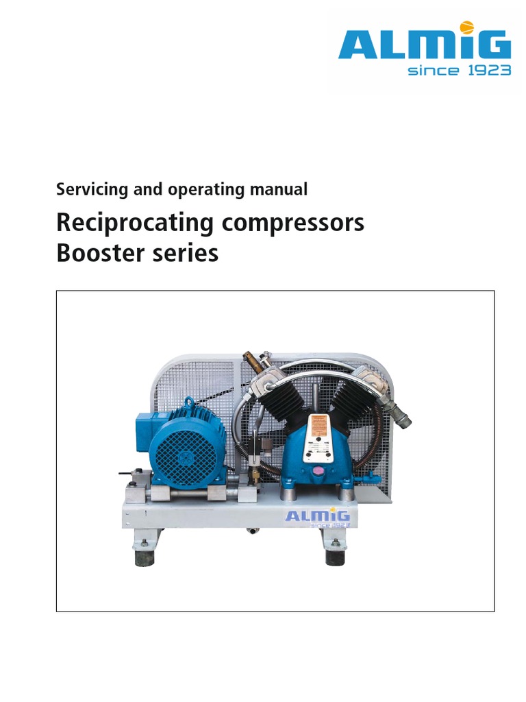 Almig Booster Operating Manual | PDF | Valve | Switch