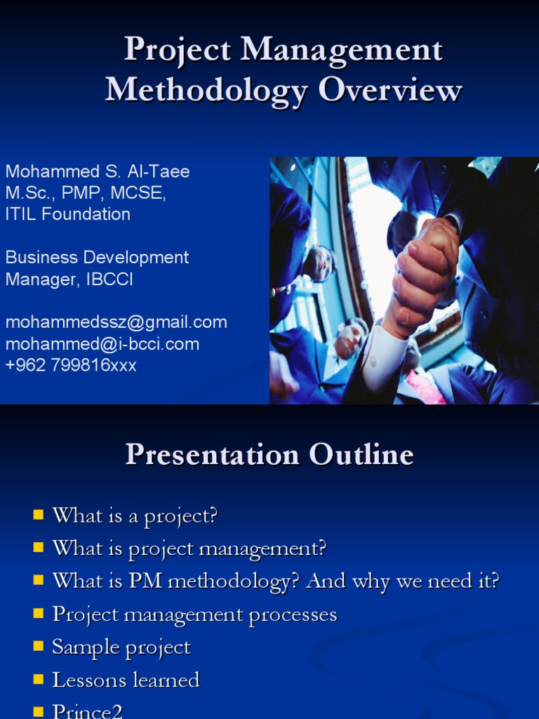 Project Management Methodology | PDF | Project Management | Software ...