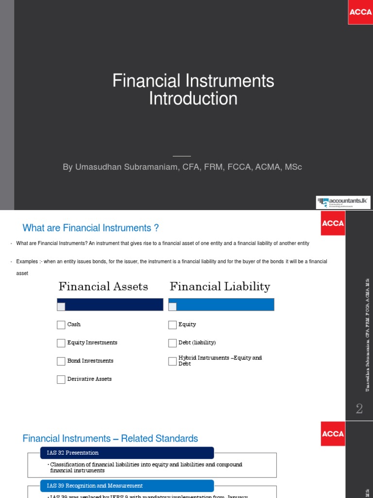 Financial Instruments IAS 32, IfRS 9, IfRS 13, IfRS 7 Final Version | PDF | Fair Value | Hedge ...