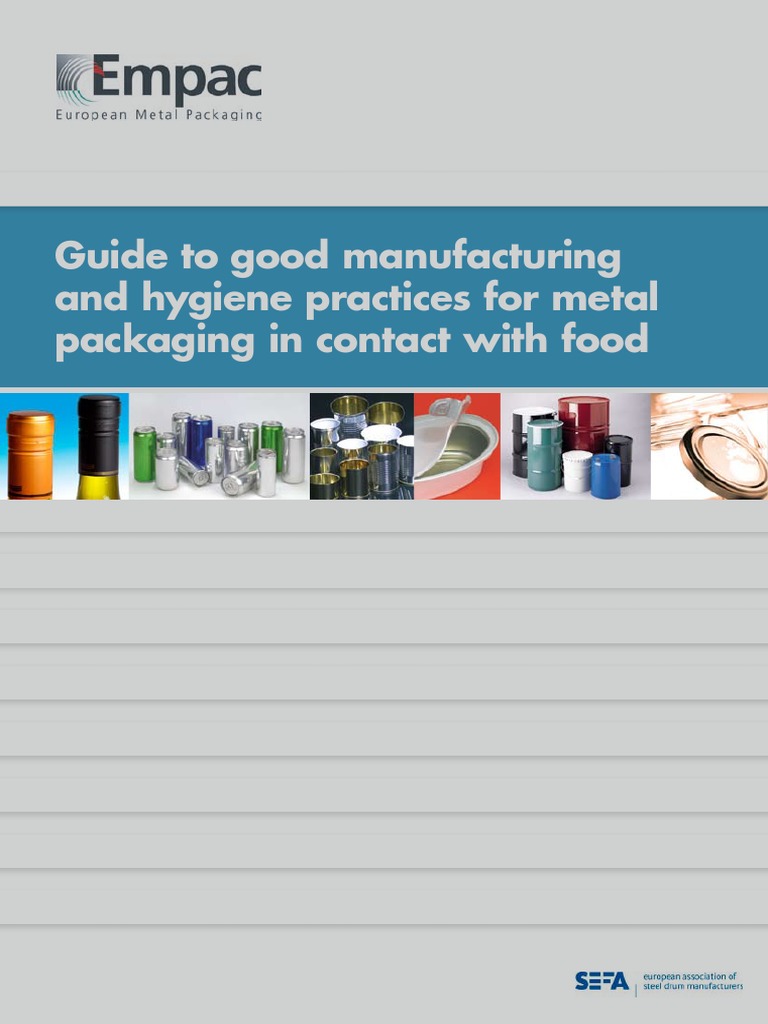 Manufacturing Hygiene Practices | PDF | Packaging And Labeling | Lubricant