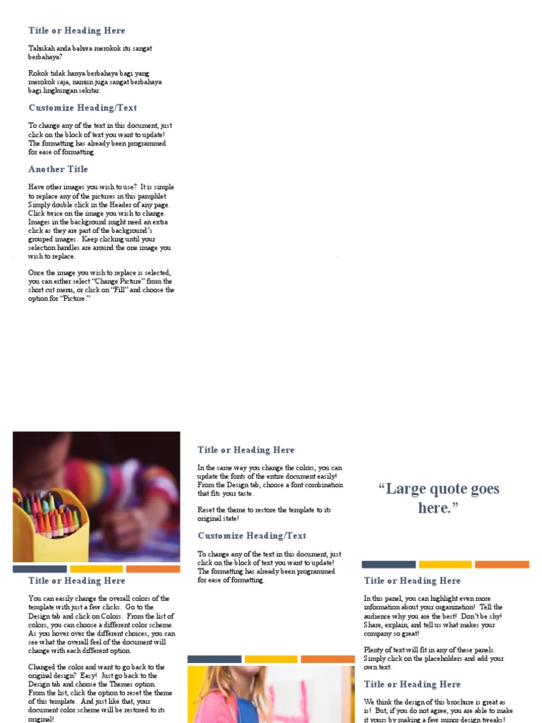 Title or Heading Here Brosur Rokok | PDF | Computing | Software