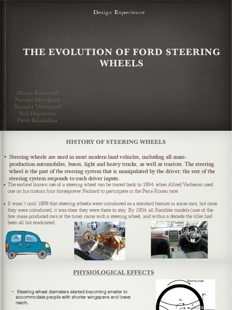 Evolution of Steering Wheels | PDF