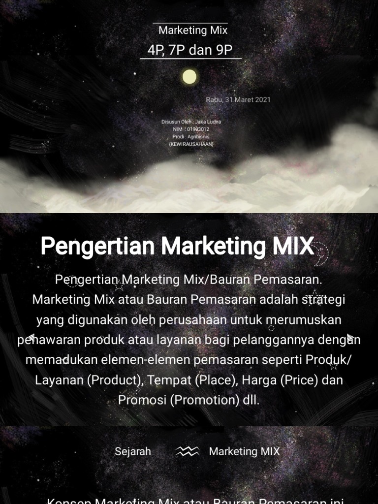 Perbandingan Bauran Pemasaran 4P dan 7P | PDF