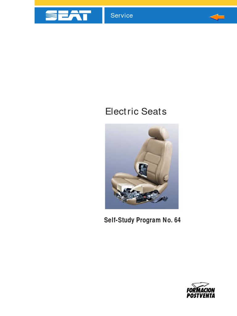 SSP - 064 Seat Electric Seats | PDF | Switch | Electric Motor