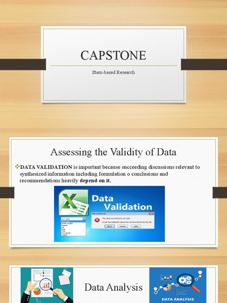 Capstone: Stem-Based Research | PDF | Analysis Of Variance | Errors And ...