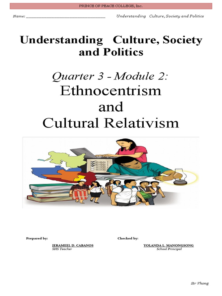 Module 2 UCSP | PDF | Relativism | Social Inequality