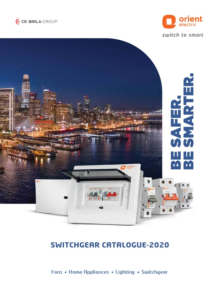 Switchgear Catalogue-2020: Lighting Fans Home Appliances Switchgear | PDF | Power (Physics ...