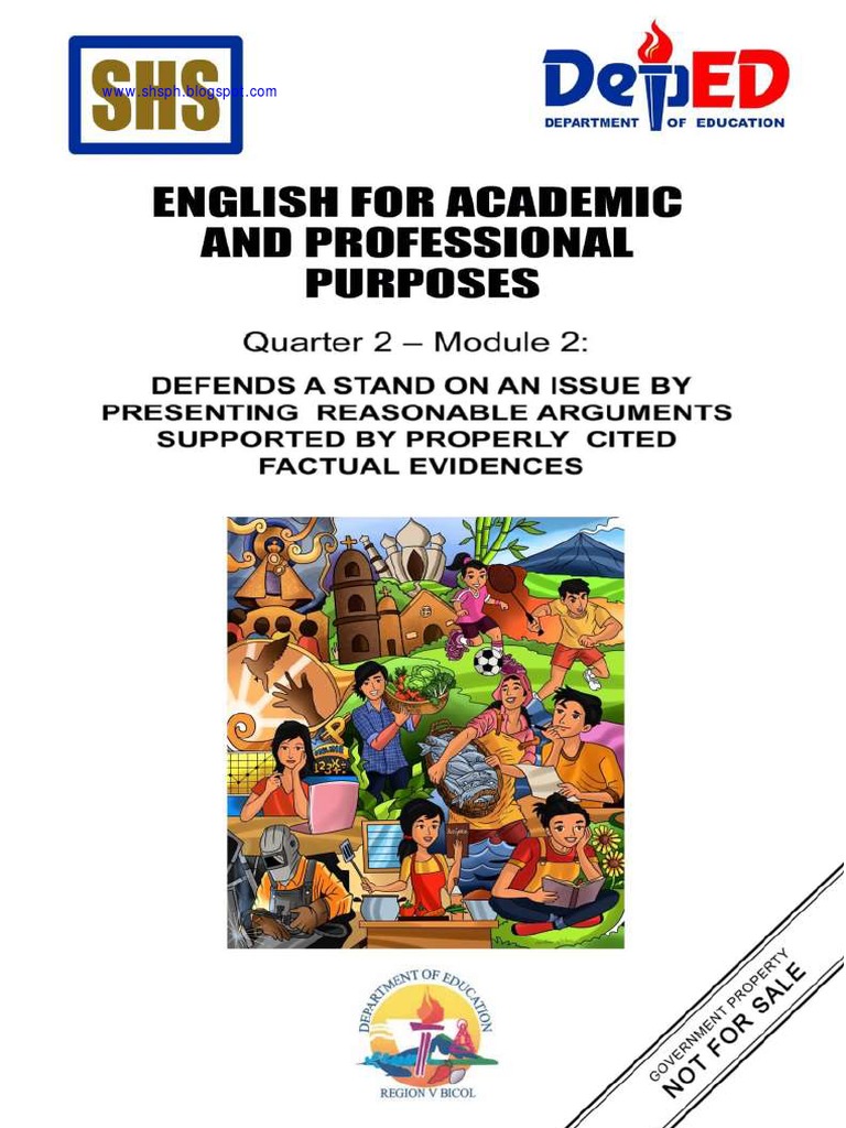 Eapp q2 Module 2 | PDF | Argument | Fallacy