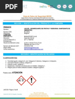 Hoja De Seguridad Cloro Pdf Agua Residuos