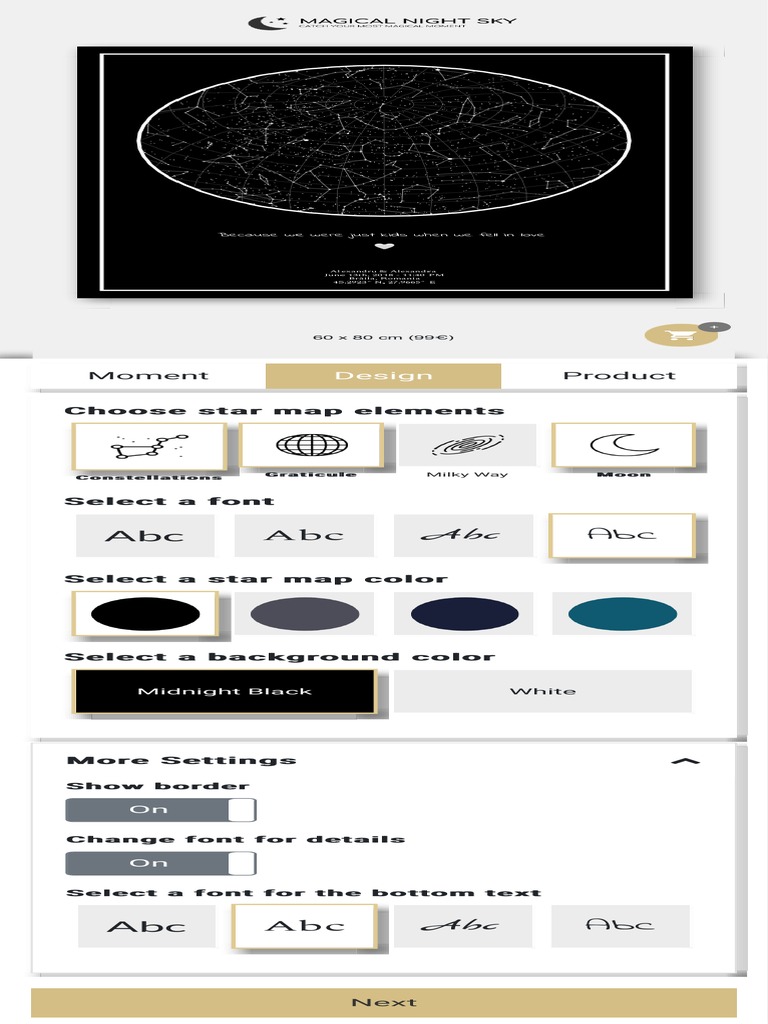 Custom Star Map Editor Magical Night Sky 3 | PDF