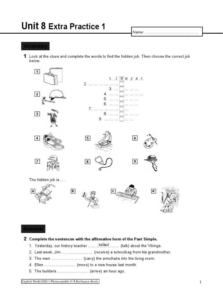 Unit 8: Extra Practice 1 | PDF | Linguistic Typology | Linguistic Morphology