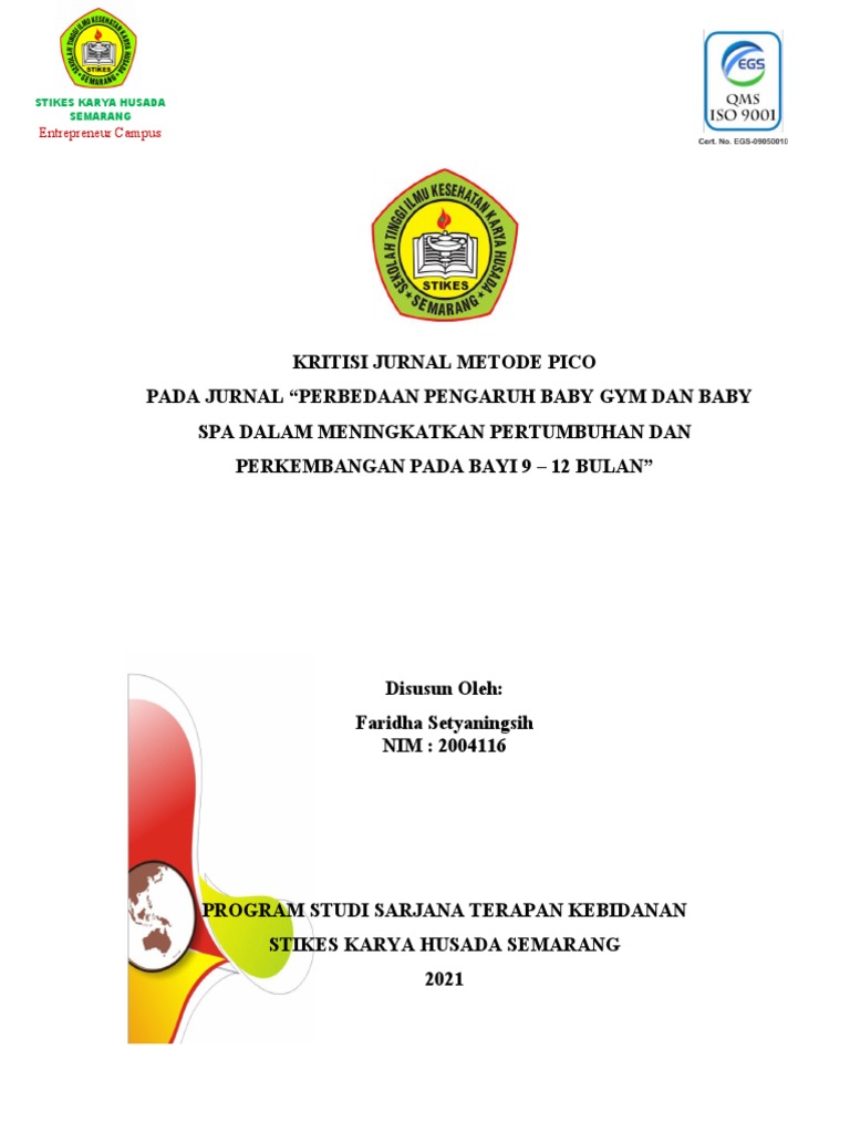 KRITISI JURNAL Baby GYM | PDF