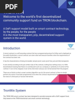 Tronforever PDF | PDF | Cryptocurrency | Payments