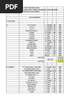 Cutting List Format | PDF | Building Materials | Materials
