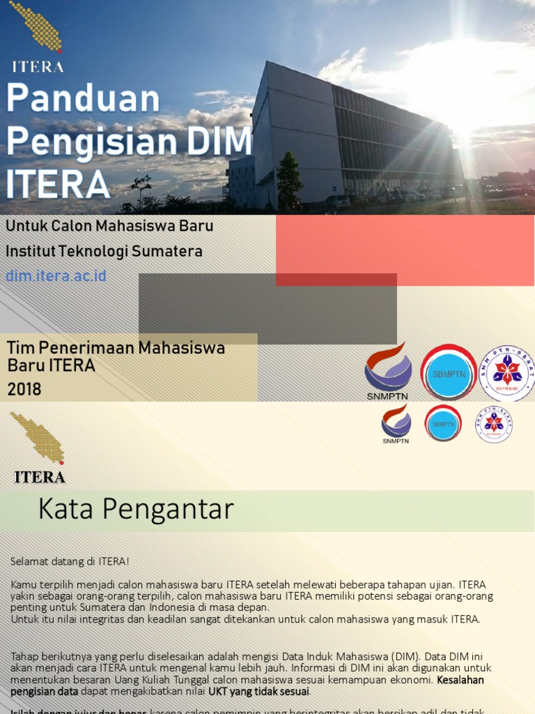 Panduan Pengisian Dim | PDF