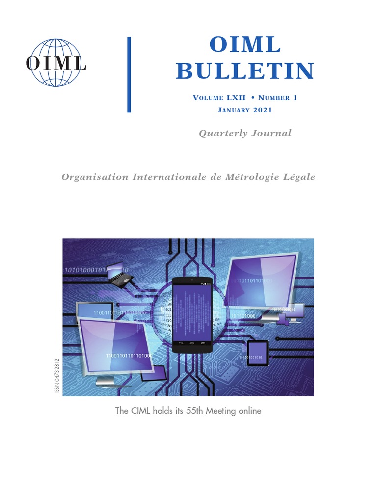 Oiml Bulletin: Quarterly Journal | PDF | Regulatory Compliance | Audit