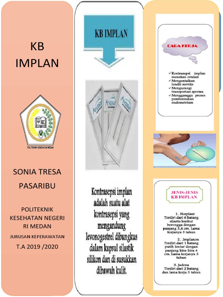 Leaflet - KB Implan | PDF | Pengelolaan Keuangan & Uang